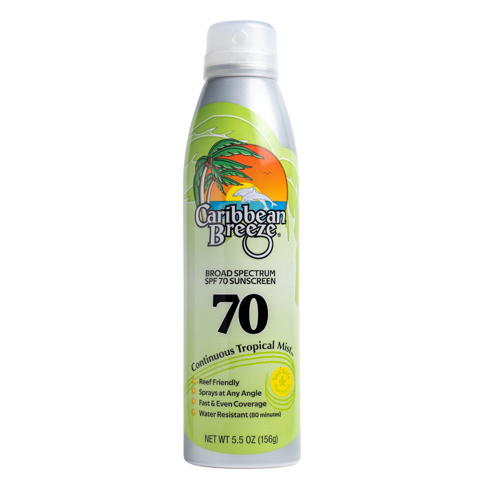 SPF 70 Sunscreen Spray – Caribbean Breeze - Sunscreen, Sun Care ...